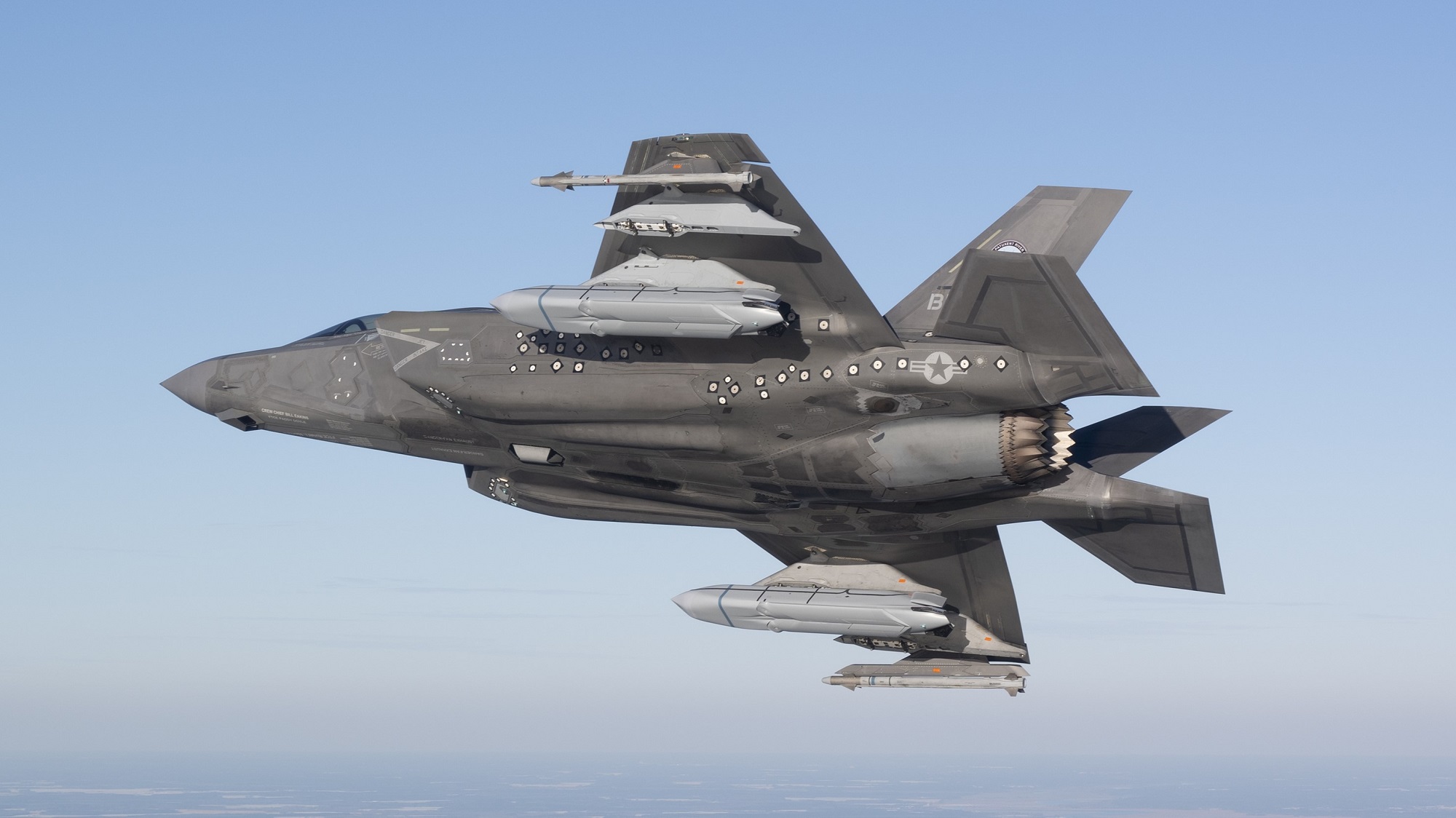 F-35B Completes First Test Flight with AGM-158C Long-Range Anti-Ship ...
