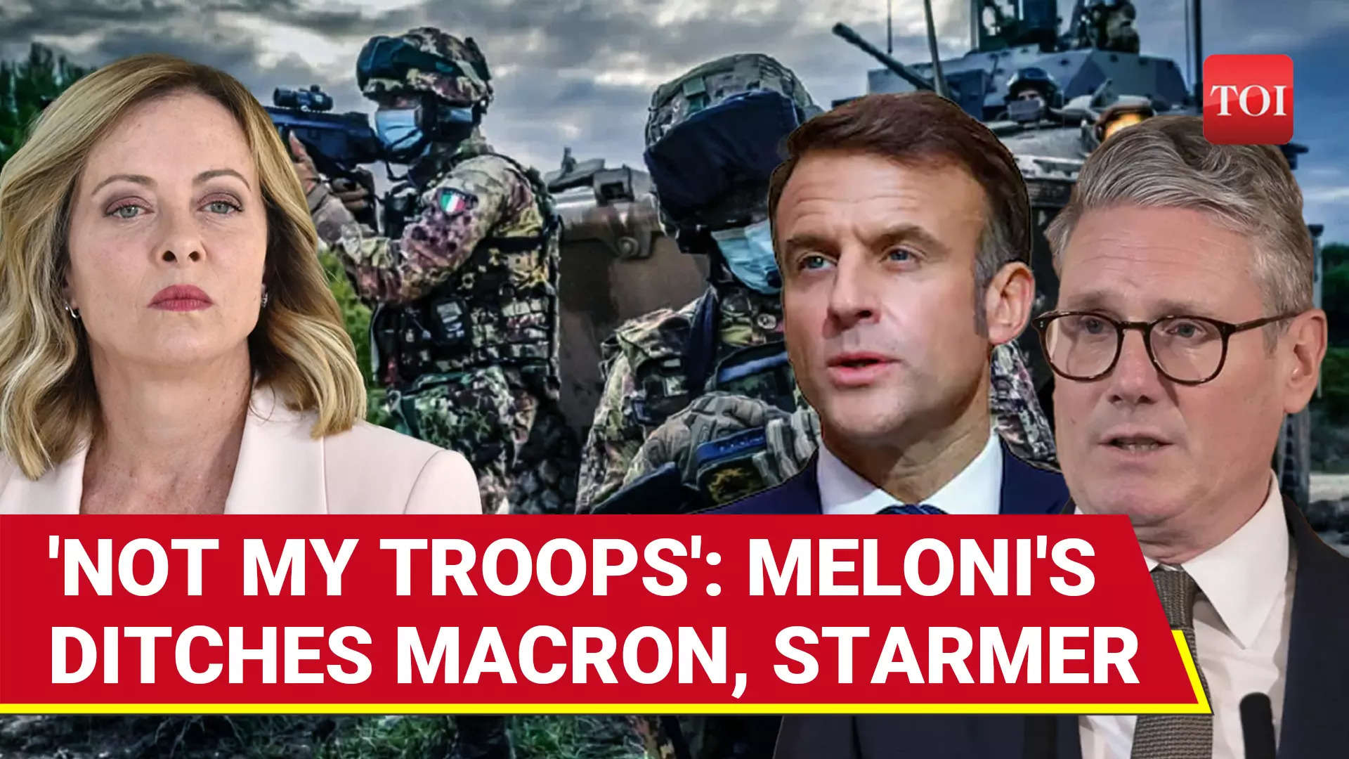 After Trump, Meloni Stuns Allies, REJECTS Macron, Starmer’s Plan To ...