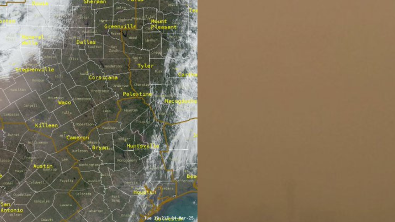 Texas Dust Storm: Skies Orange In Dallas, Fort Worth And DFW Area | VIDEOS