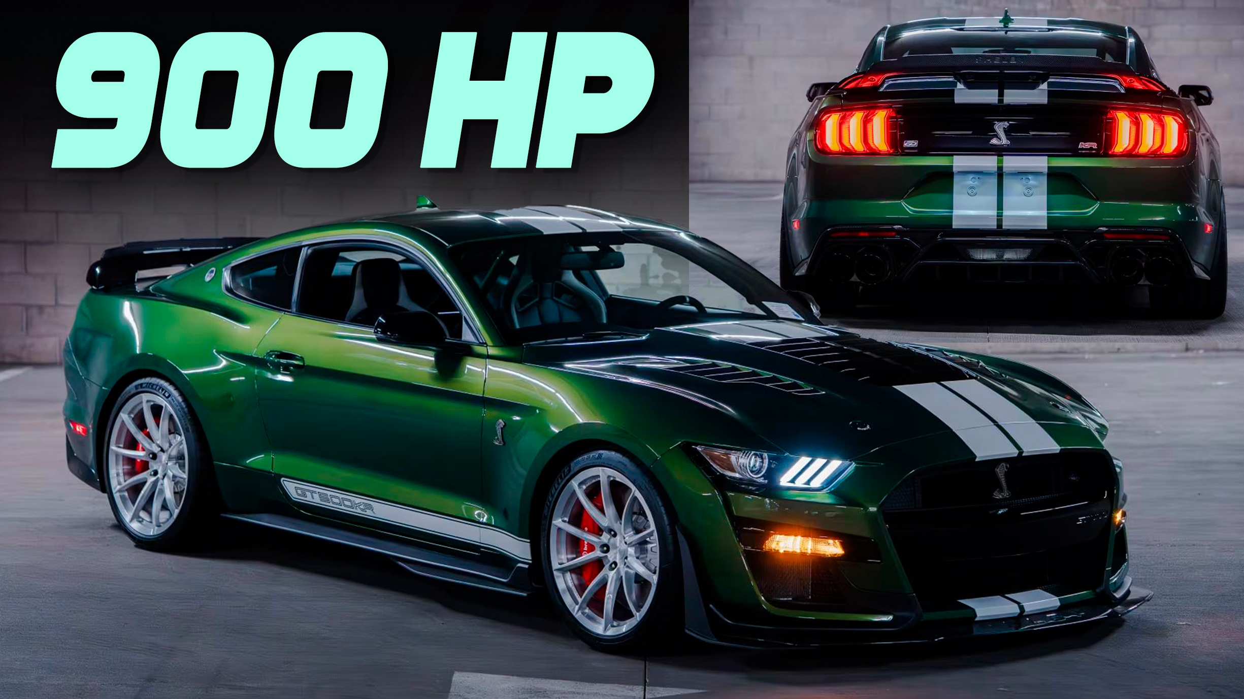 Shelby’s Eruption Green GT500KR Will Blow Your Socks Off With 900 Angry ...