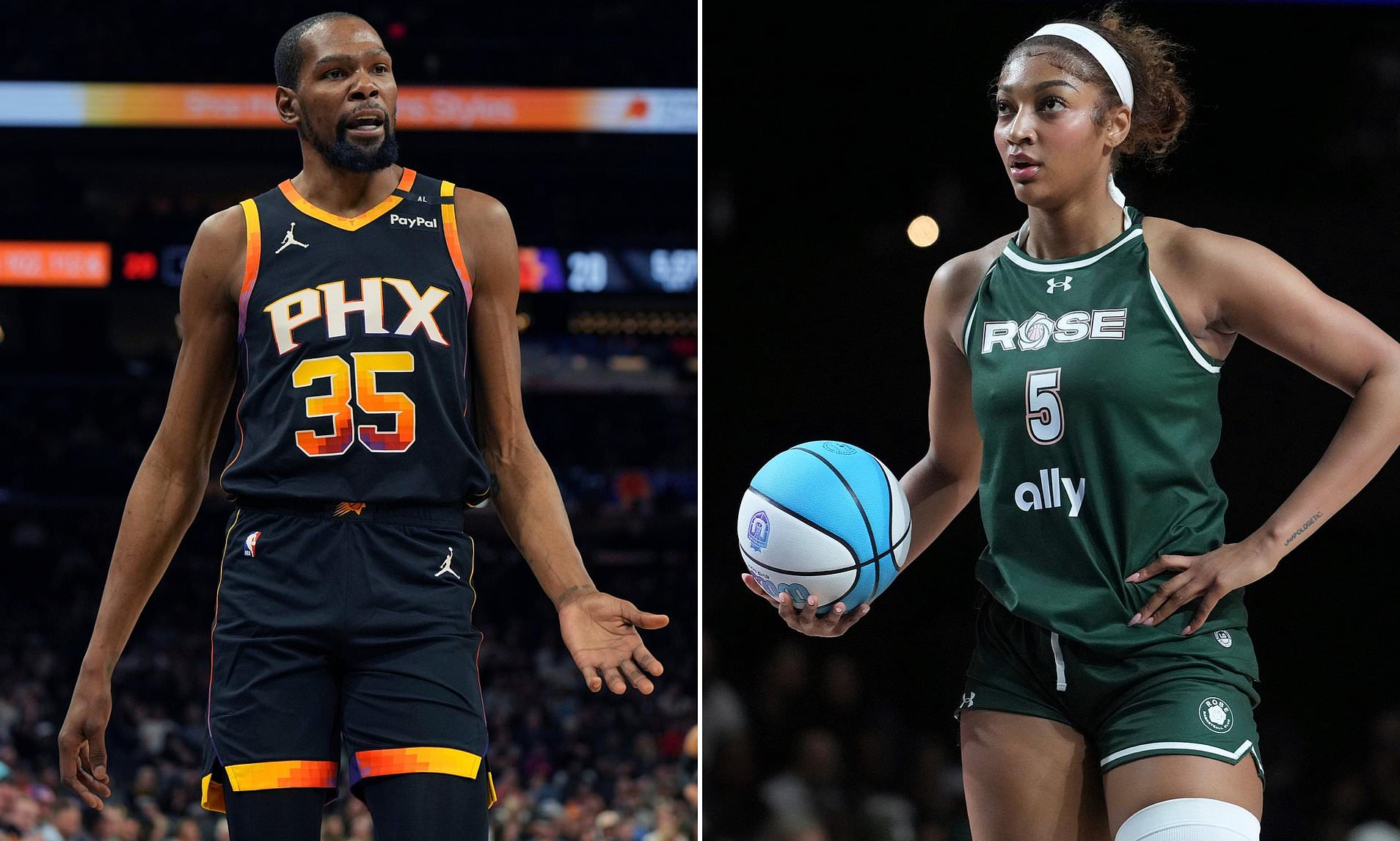 Kevin Durant fuels Angel Reese romance rumors again with gushing praise ...