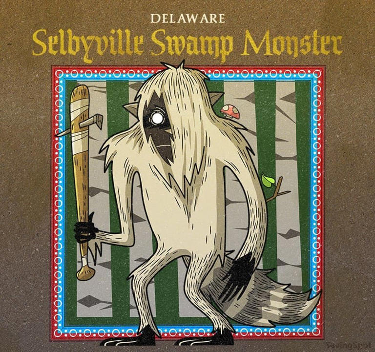 "American Cryptids" — The Most Well Known Mythical Creatures From Every ...