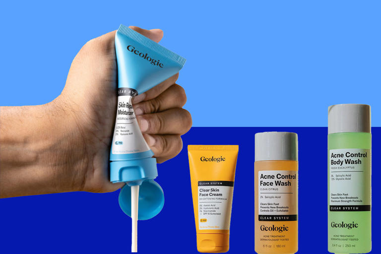 Clear up acne without drying out your skin with Geologie