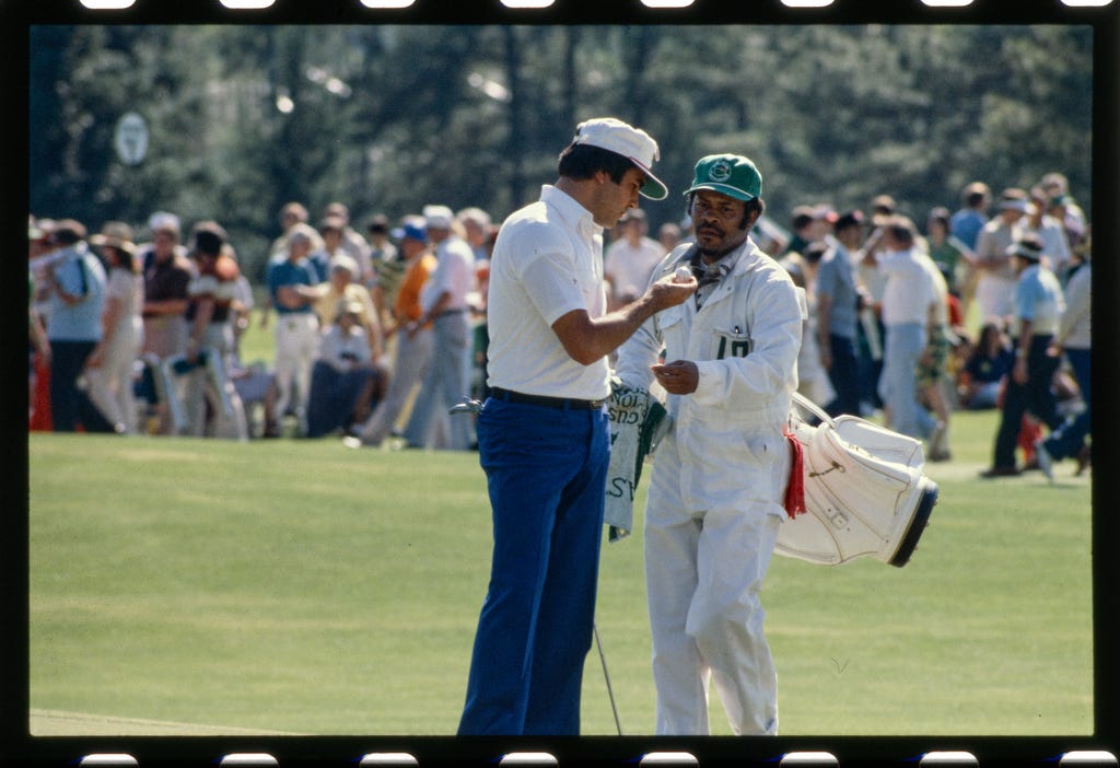 Seve Ballesteros' caddie for 1980 Masters dies; two winning Augusta ...