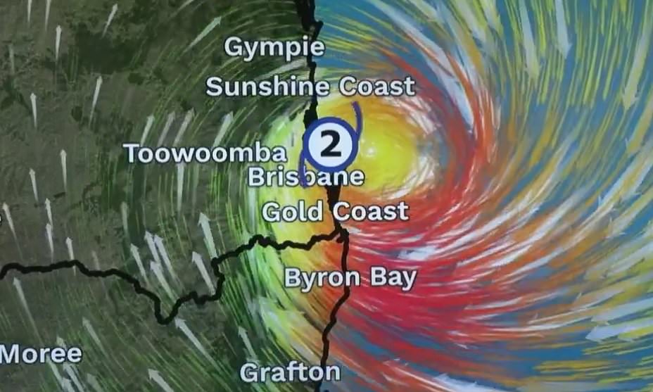 Suburbs at risk from Cyclone Alfred as it approaches Queensland's cost