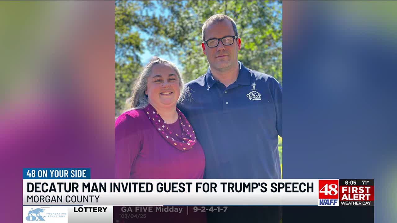 Decatur man invited to President Trump’s address