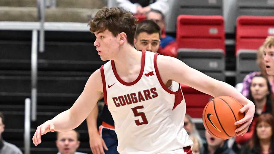 3 Washington State Men's Basketball Players Earn All-WCC Honors for 2024-25