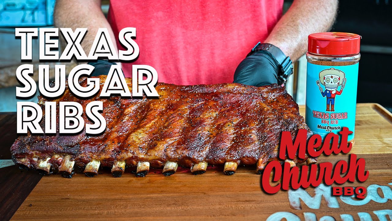 Prepare Texas sugar dry rub ribs for rich smoky taste