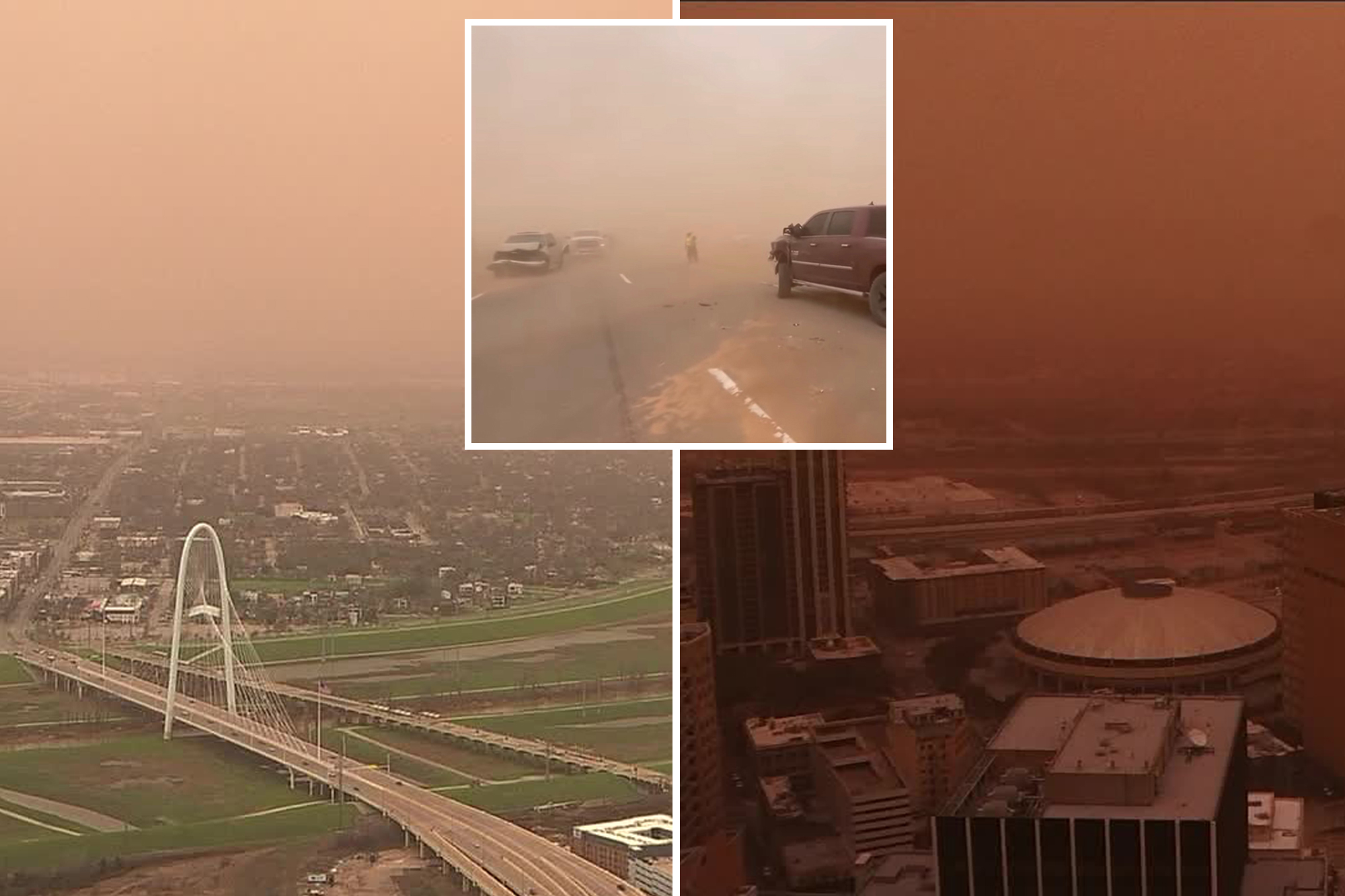Wild video captures ‘haboob’ dust storm that covered Dallas in ...