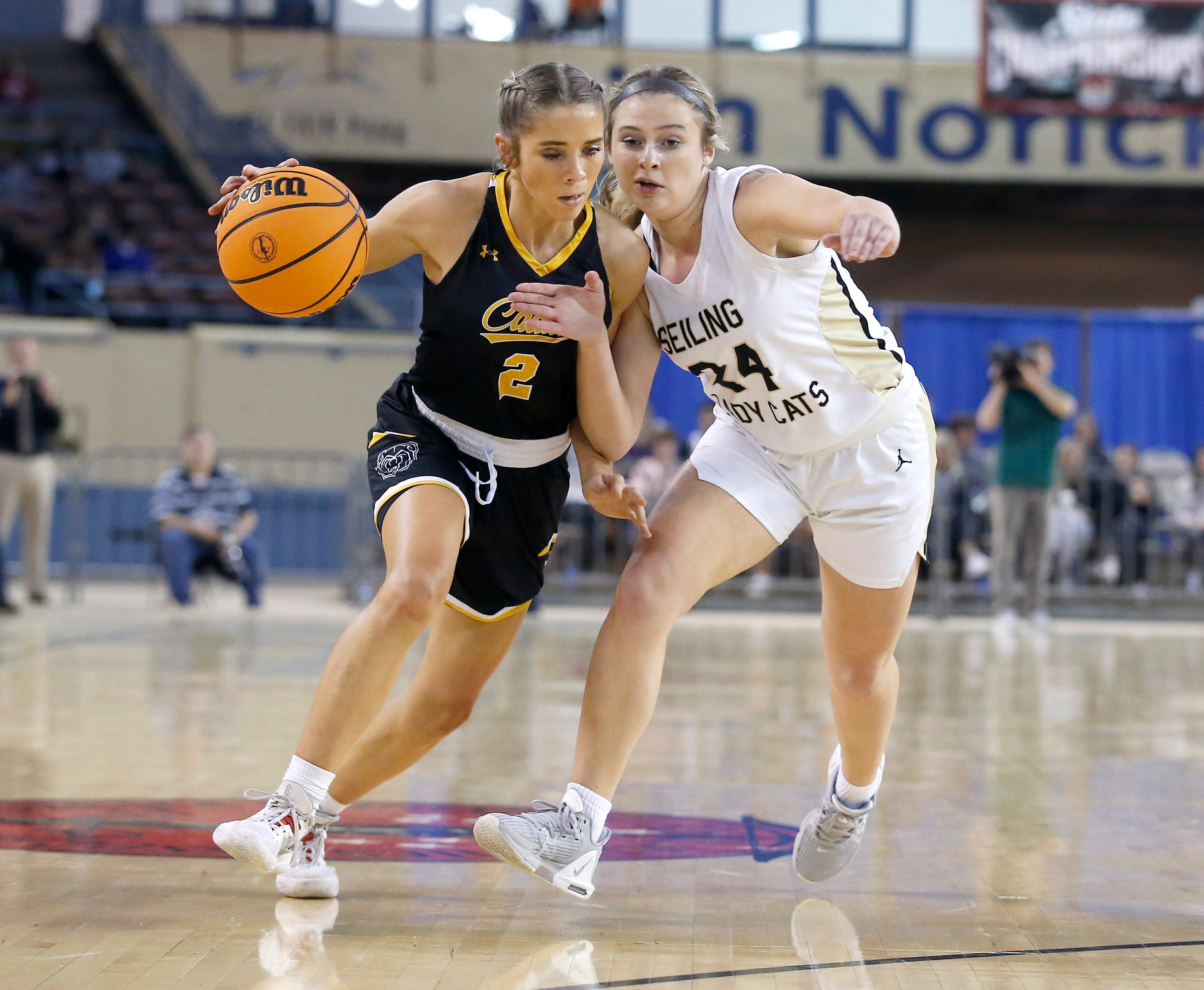 Class A girls basketball: Okarche, Caddo, Seiling, Cyril advance to ...