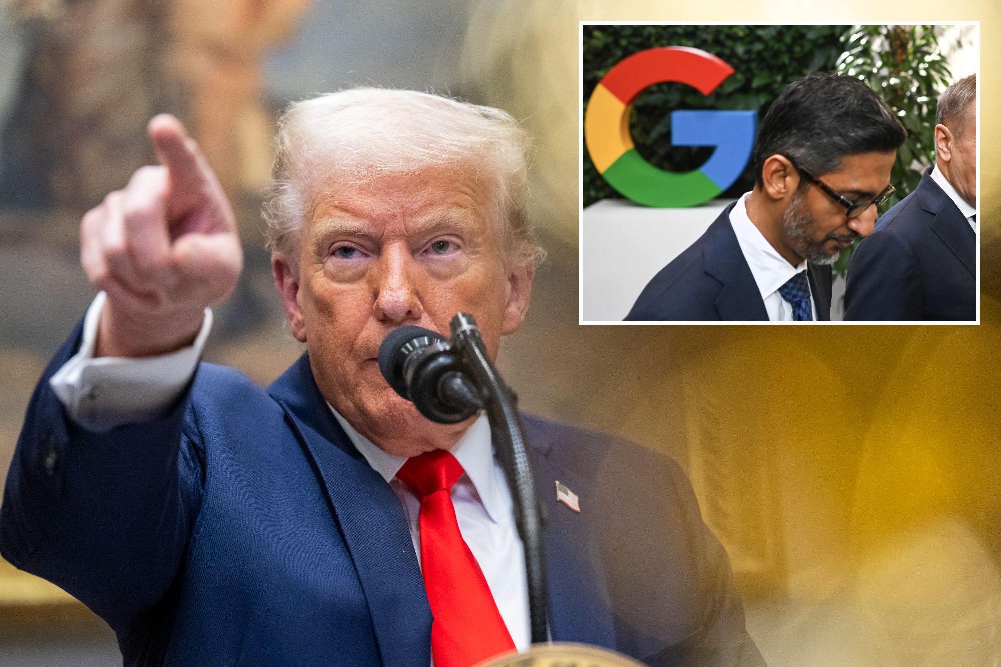 Google met with Trump’s DOJ in effort to avoid historic break-up of ...