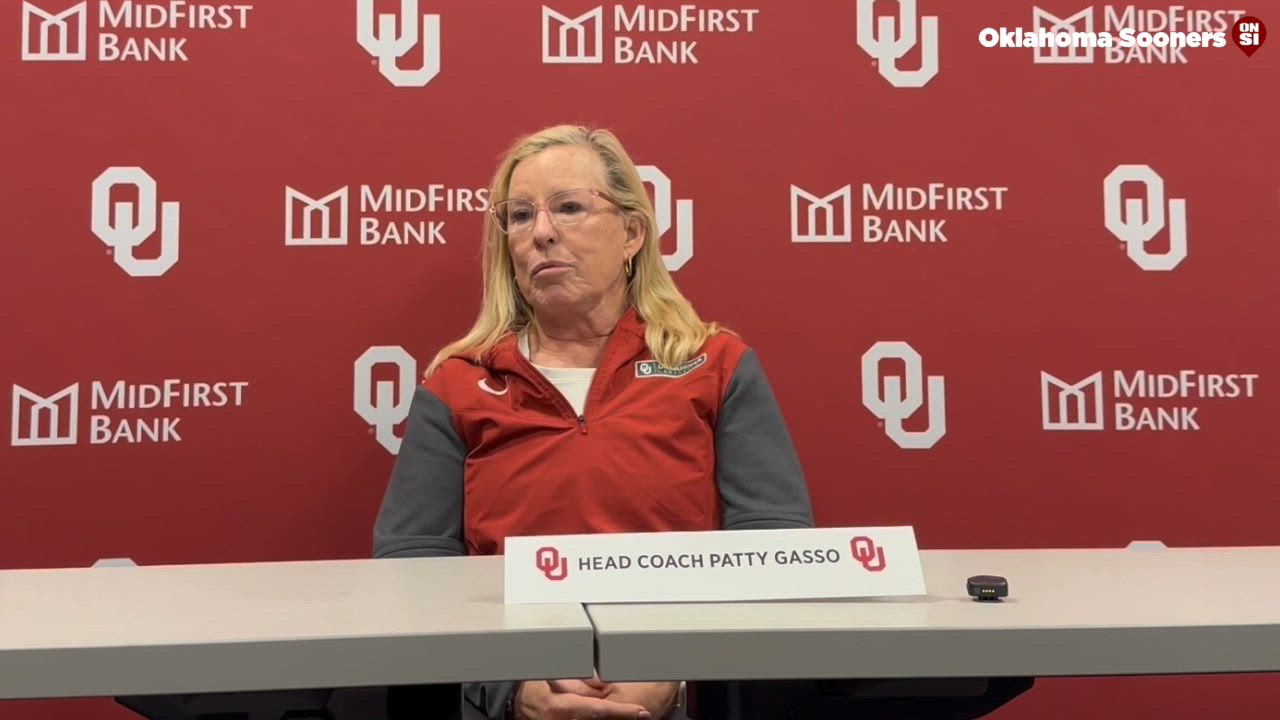 WATCH: Oklahoma Softball Coach Patty Gasso's Pre-South Carolina Press ...
