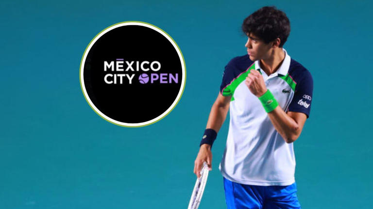 Rodrigo Pacheco, la promesa del tenis azteca, jugará en el México City ...