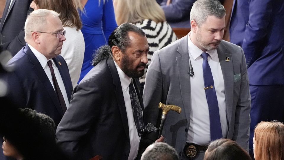 House GOP moves swiftly to punish Rep. Al Green for disrupting Trump speech