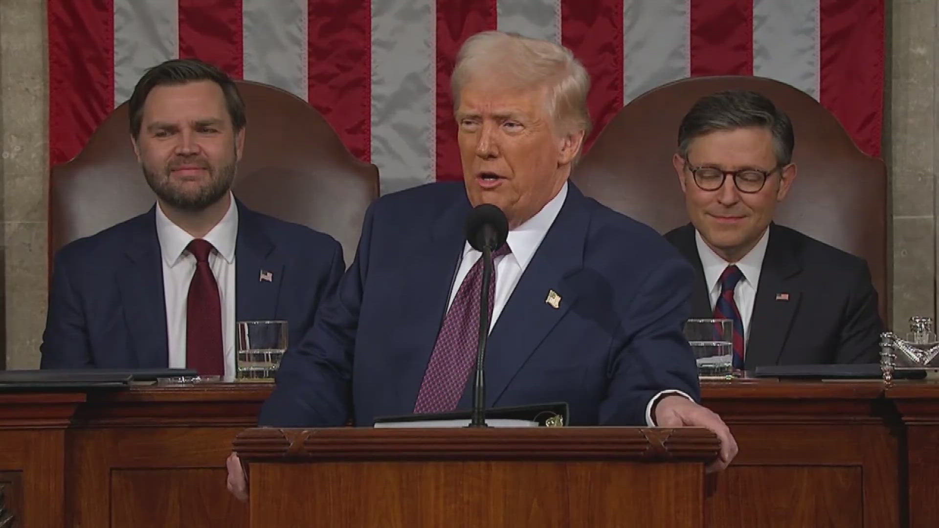 President Trump addresses Congress