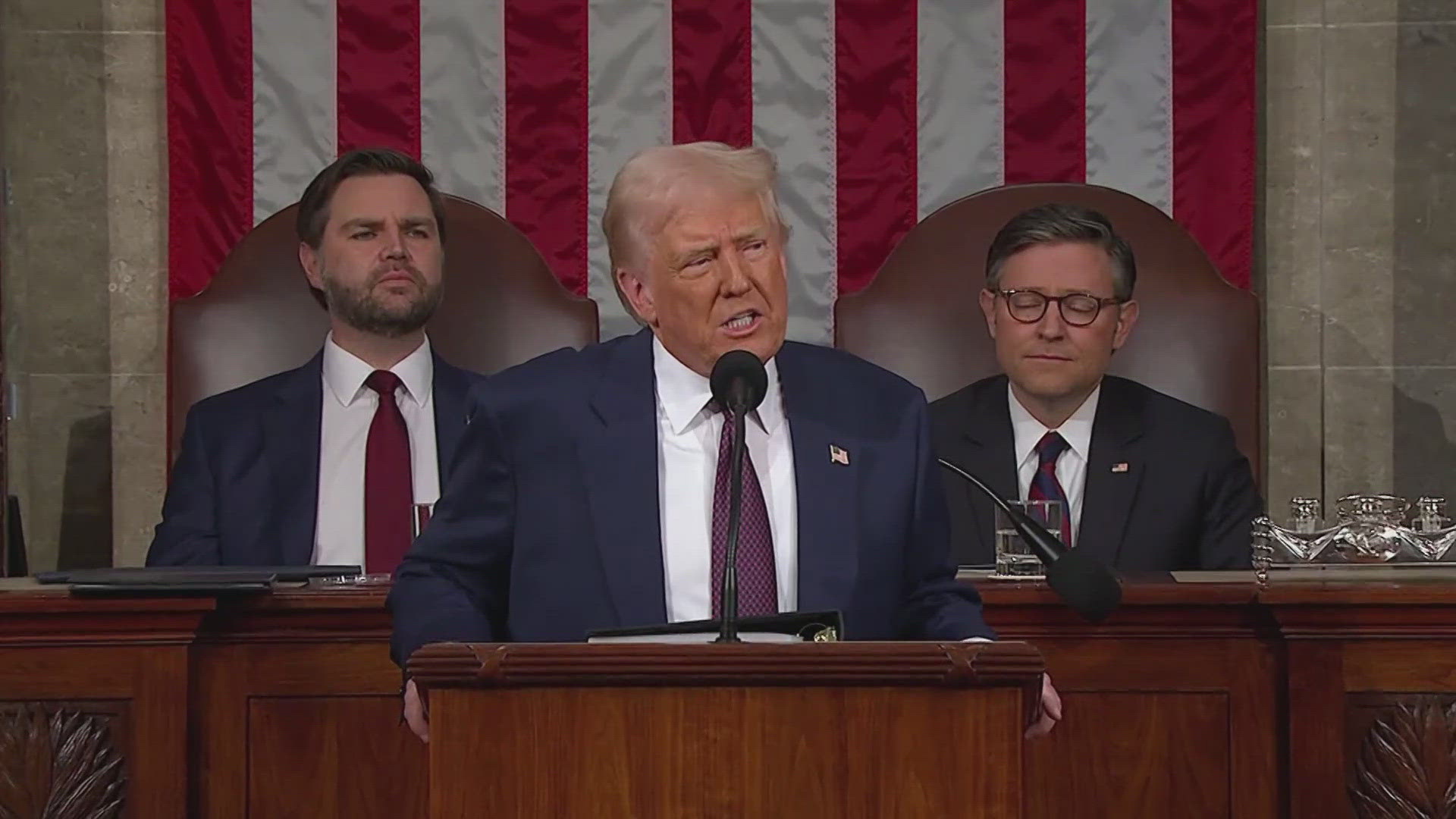 President Trump outlines priorities during speech to Congress