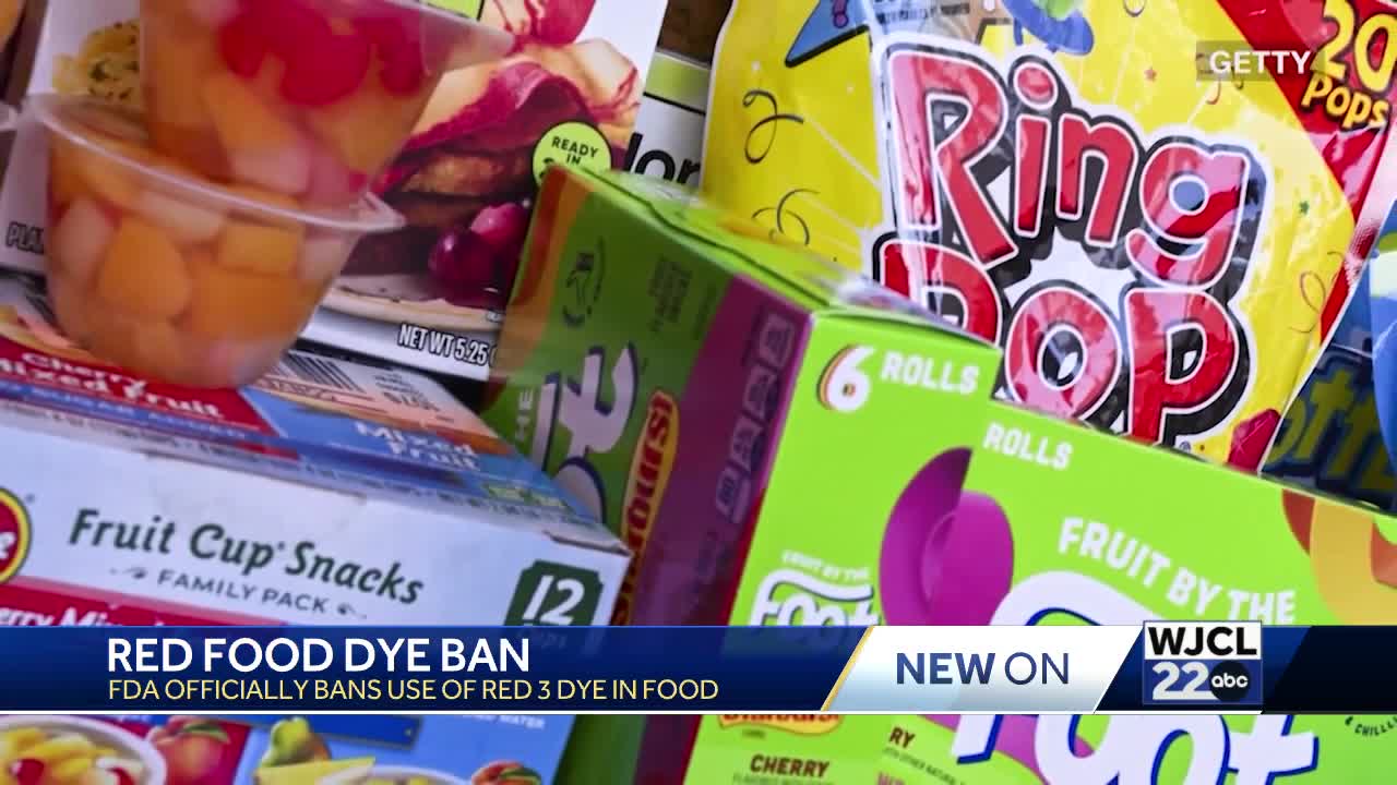 Your favorite foods may contain a banned dye – here’s the list
