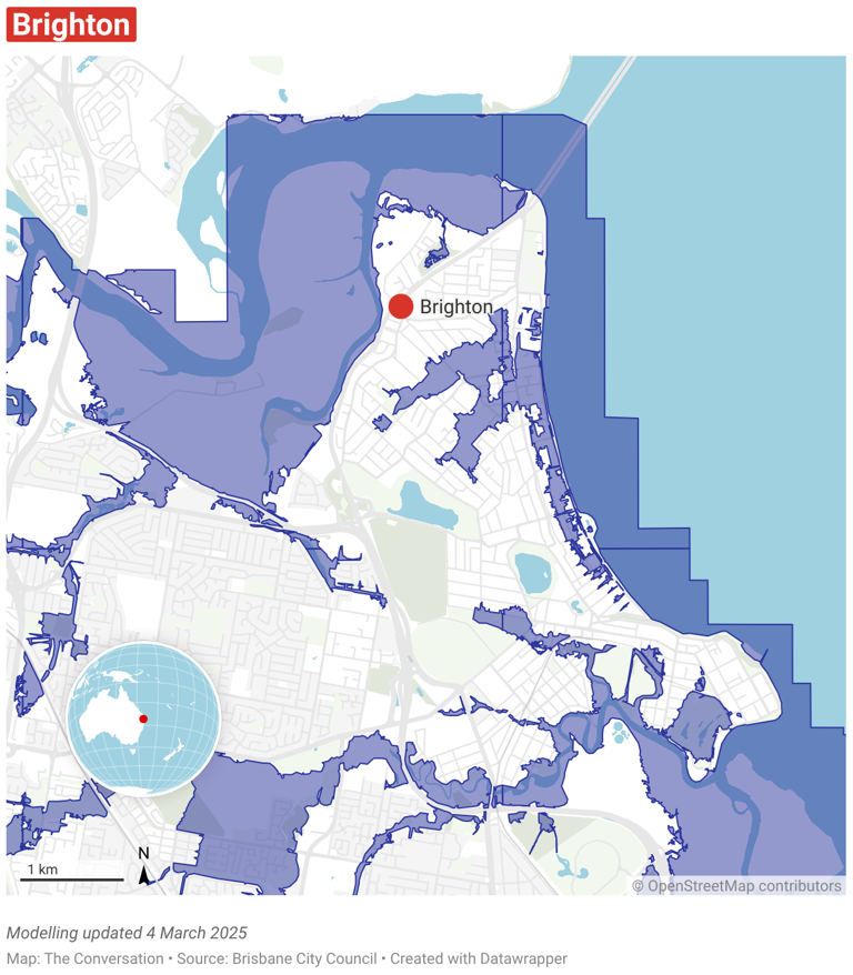 Brisbane on alert: these maps show the suburbs most likely to flood ...