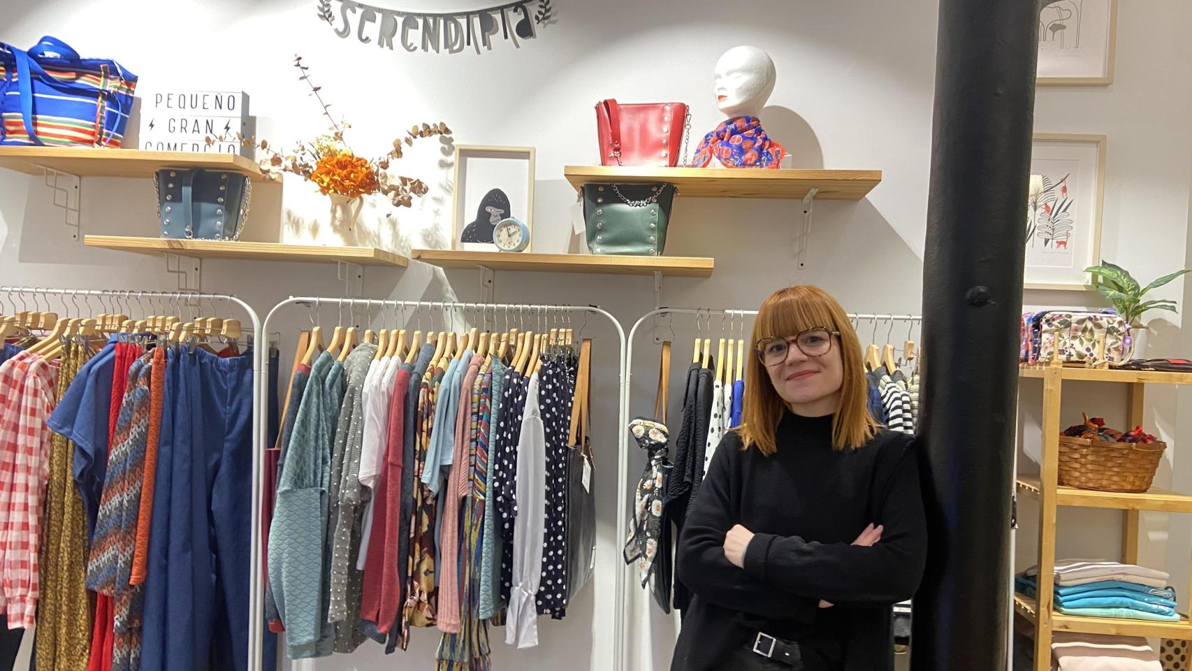 Marta Díez, 10 años al frente de una pequeña tienda de moda en Zaragoza ...
