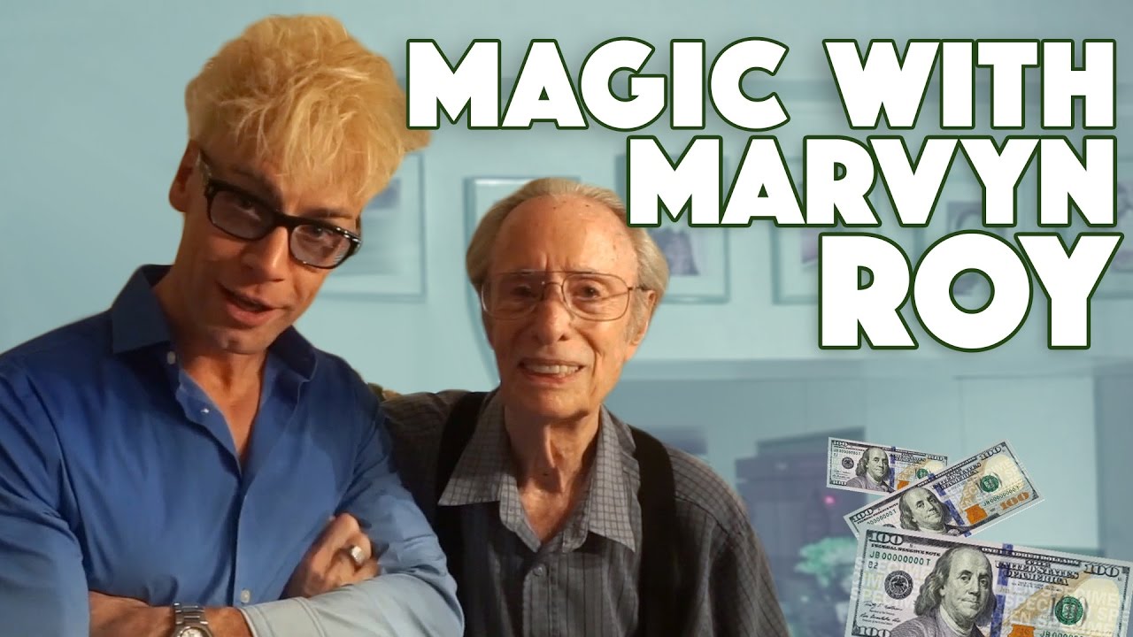 Performing Magic with My Hero Marvyn Roy