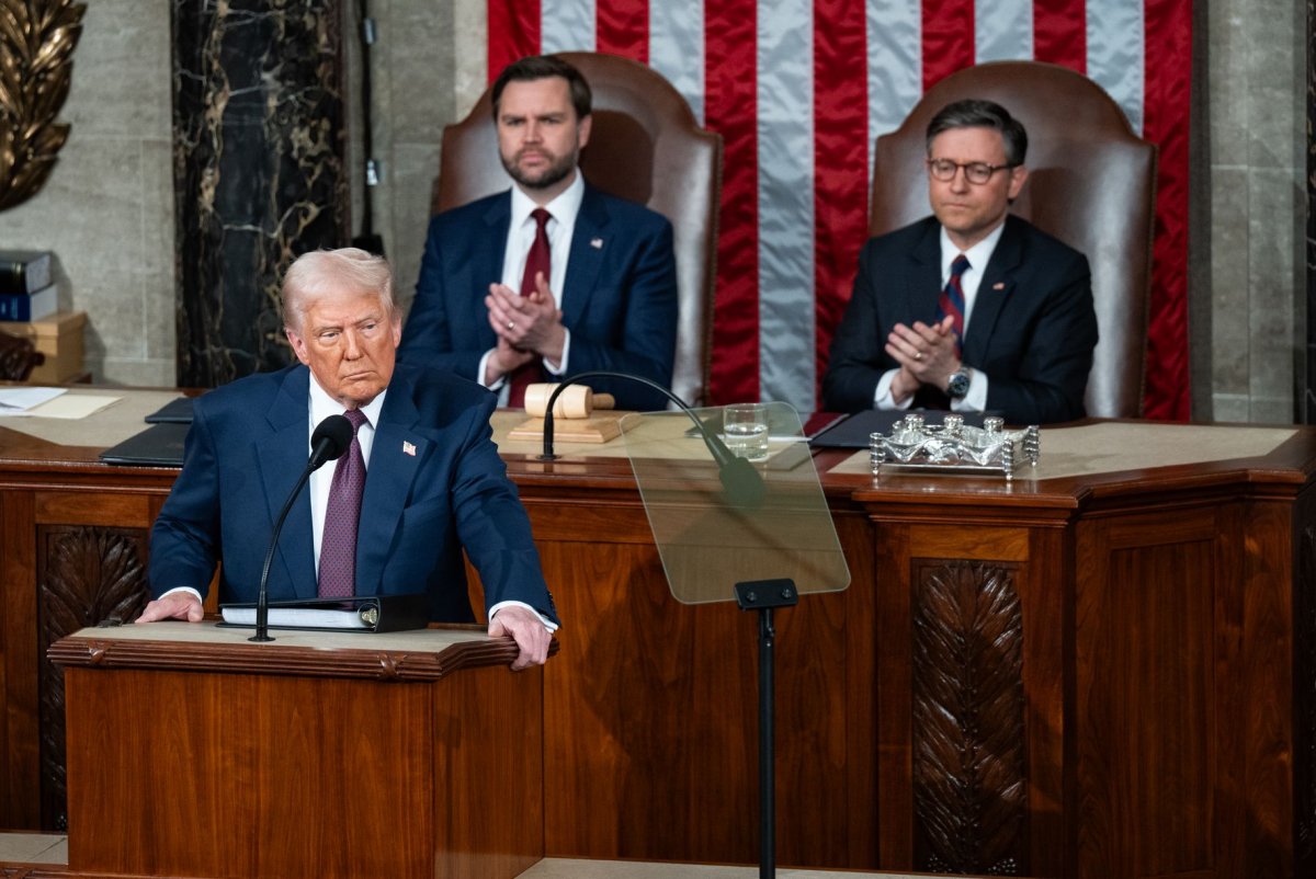 President Donald Trump addresses raucous joint session of Congress