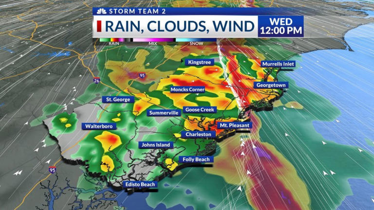 Rob Fowler gives update on severe weather threat for Wednesday