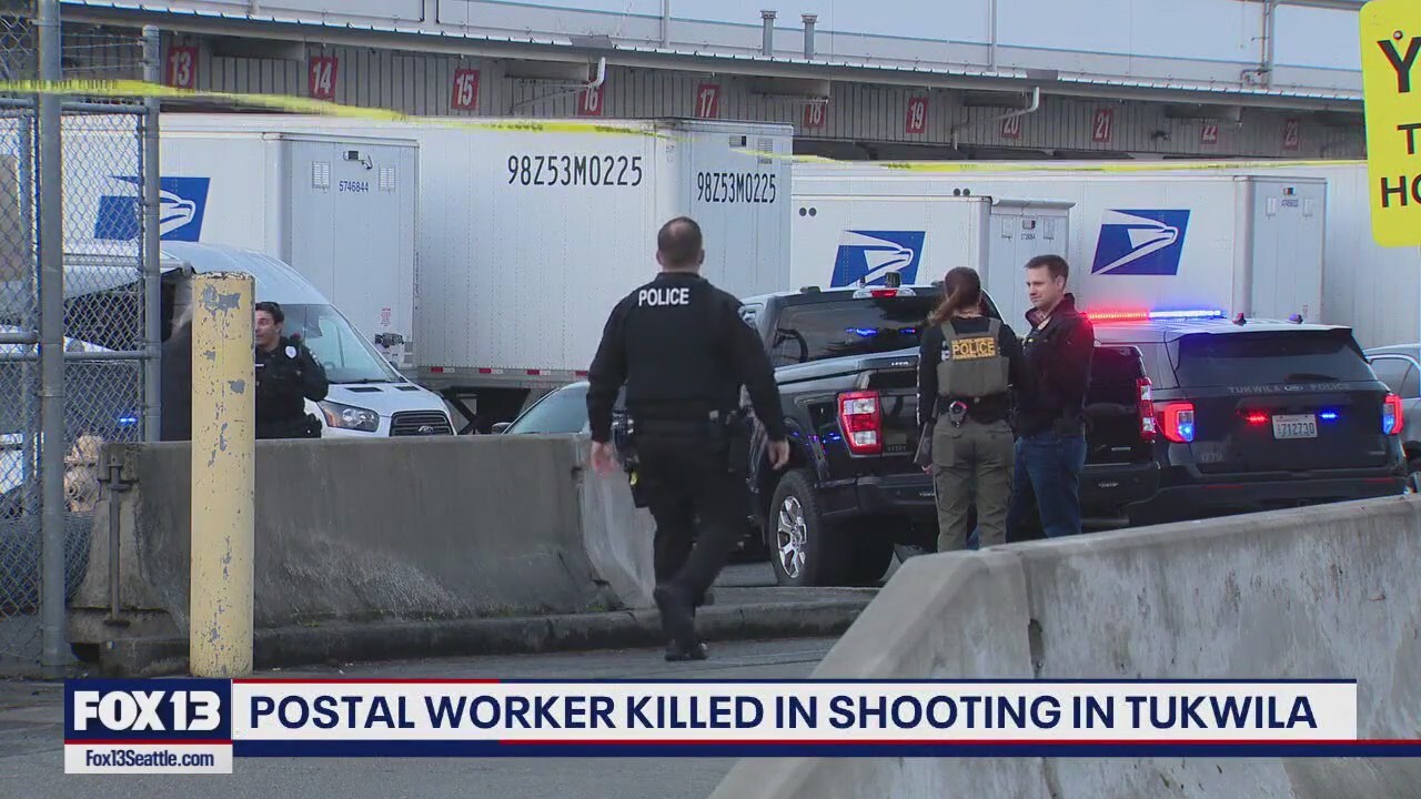 Postal worker shot, killed in Tukwila