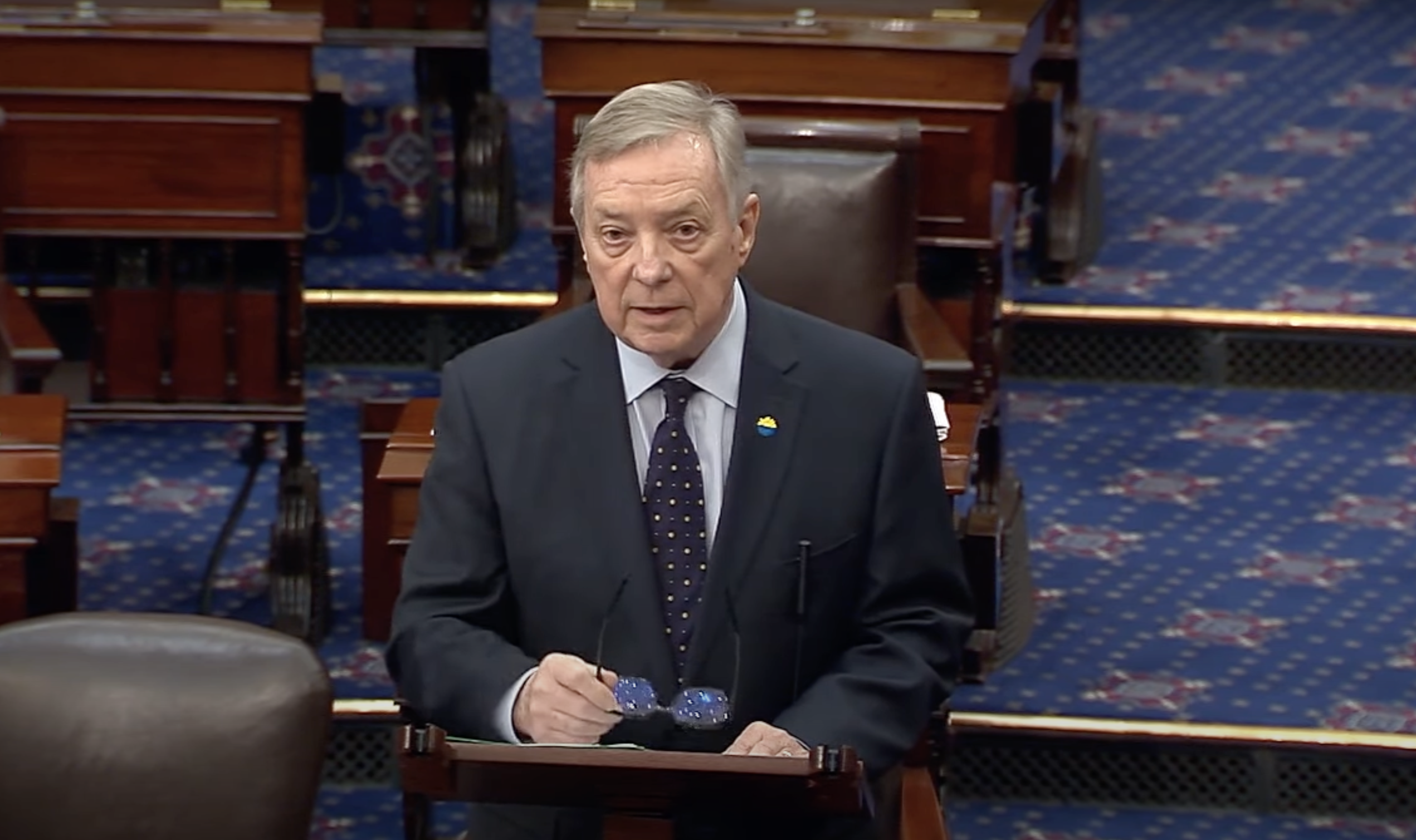 'They Are Not The Victims': Dick Durbin Goes Scorched Earth On Trump ...