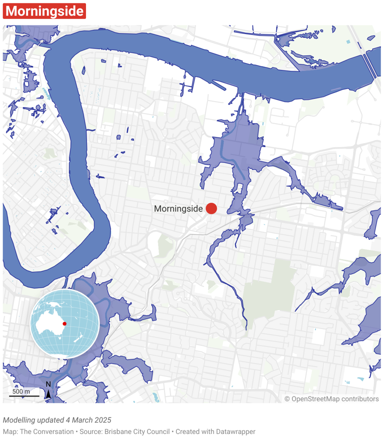 Brisbane on alert: these maps show the suburbs most likely to flood ...