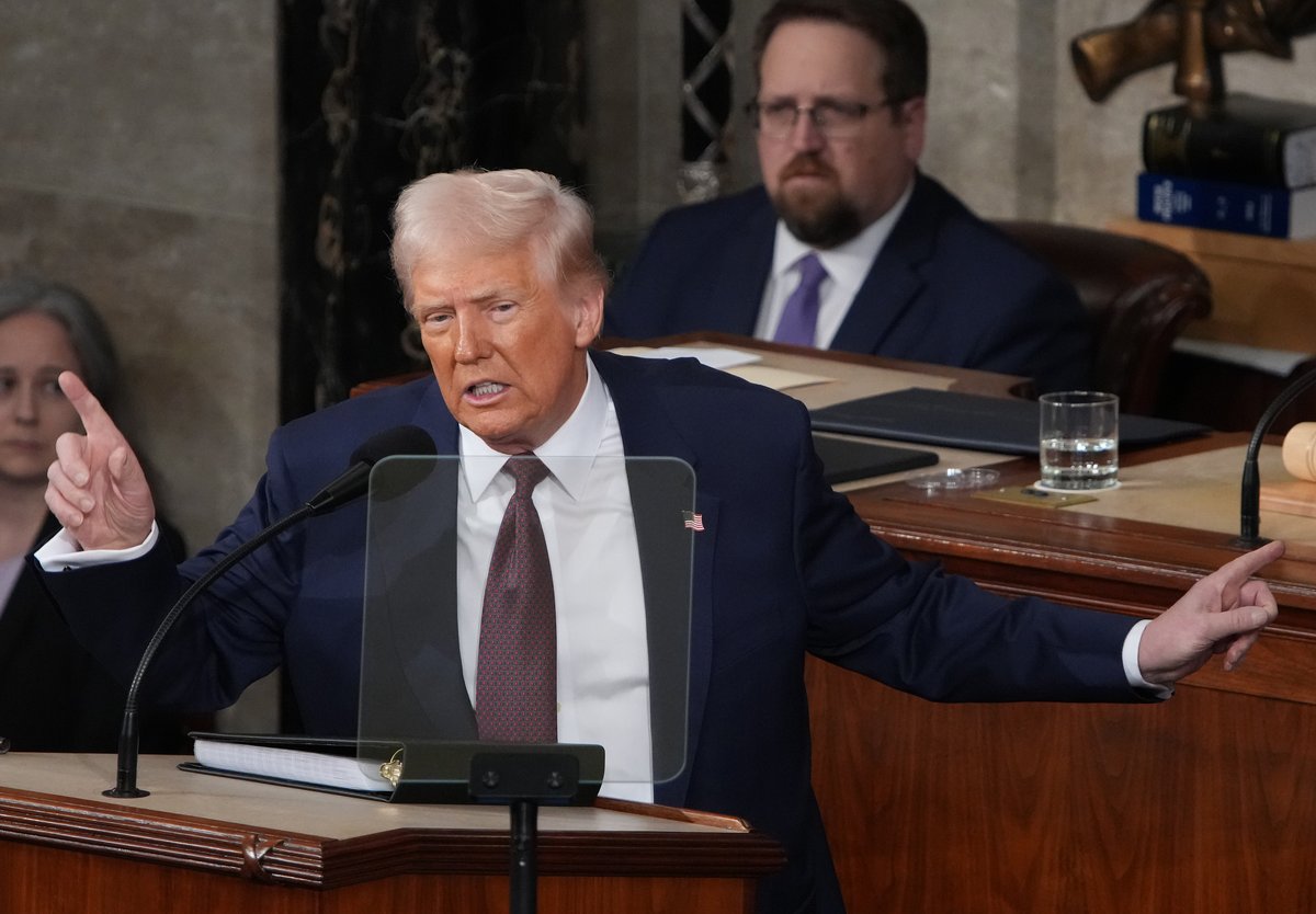 Donald Trump tells Congress he's 'just getting started' after whirlwind ...