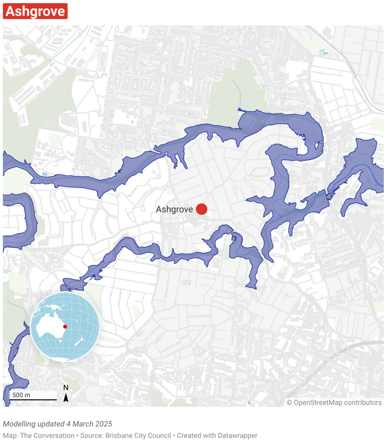 Brisbane on alert: these maps show the suburbs most likely to flood ...