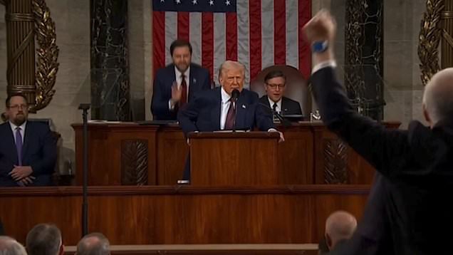 Trump declares 'America is back!' as he begins Congress address