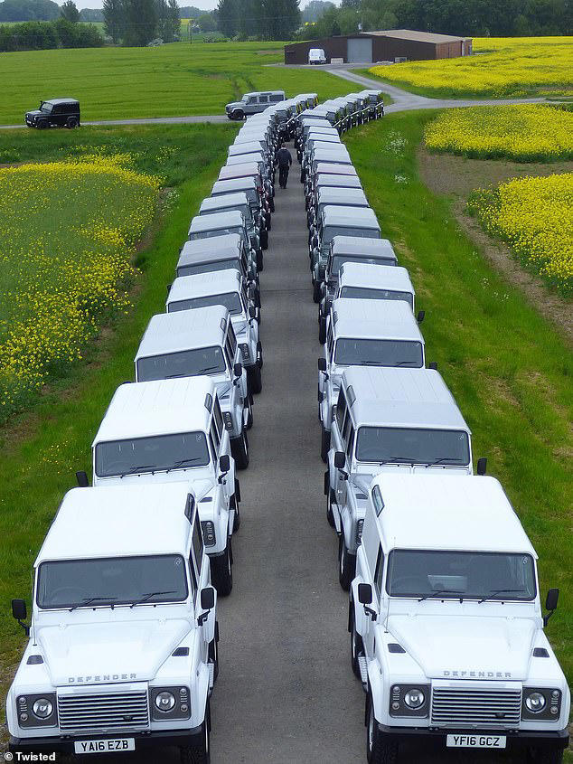 I bought 239 Land Rover Defenders in 2015 and made millions