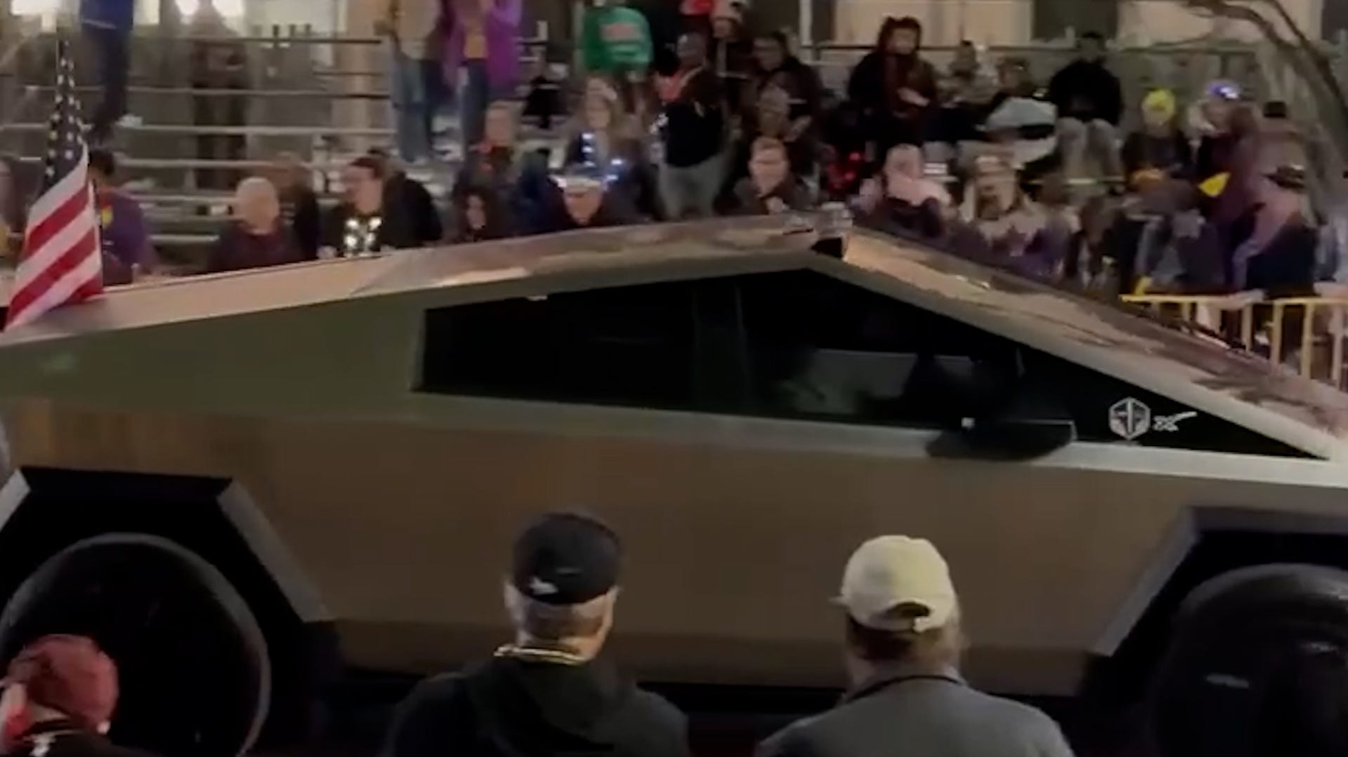 Crowds boo Tesla Cybertrucks during Mardi Gras festivities in New Orleans