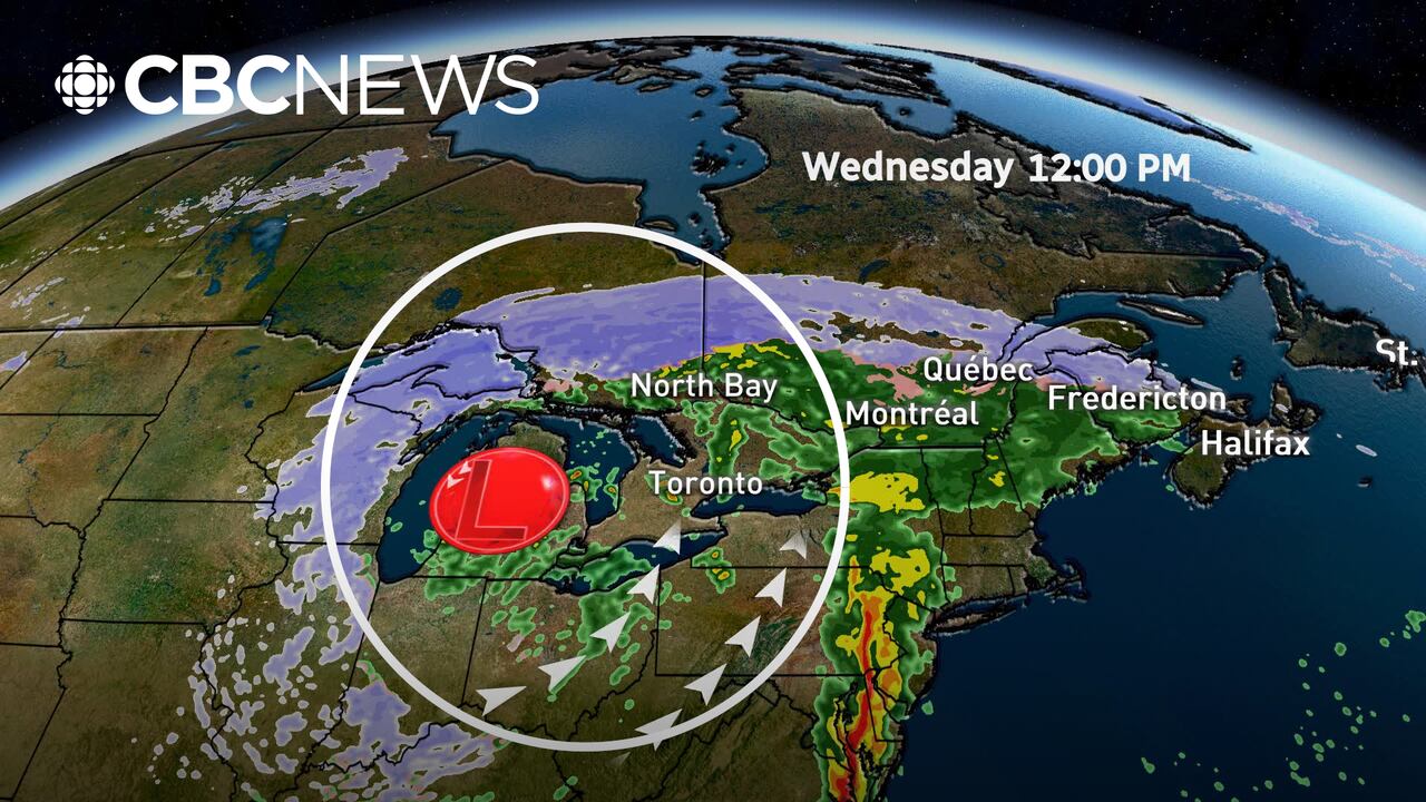 First big spring storm for Eastern Canada