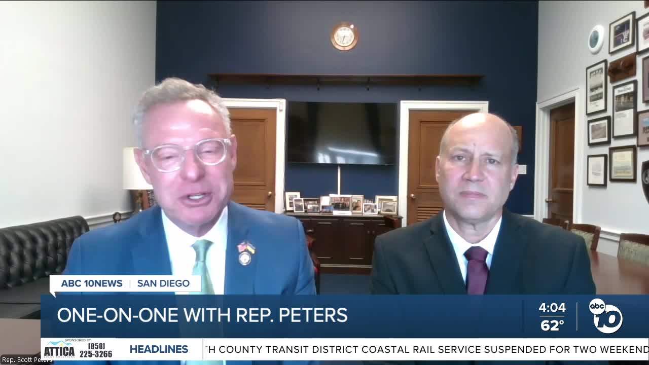 One-on-one interview with Rep. Peters