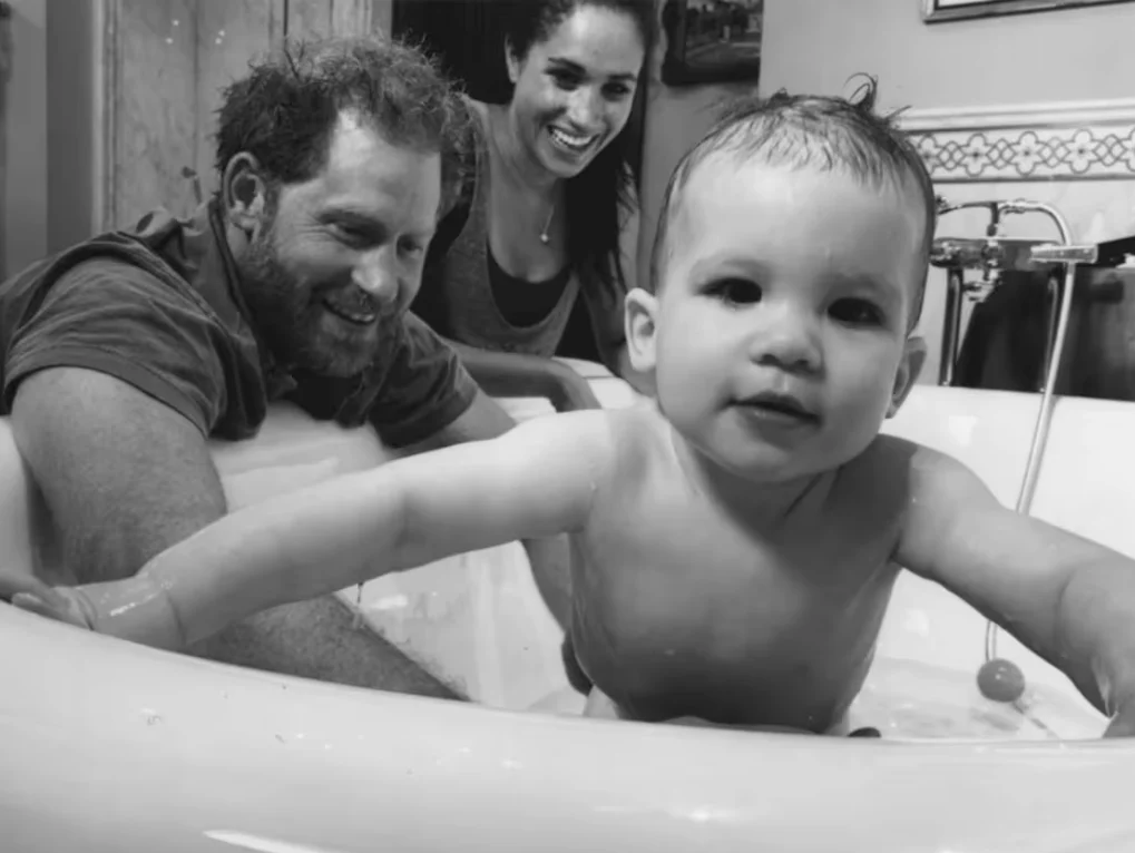 Meghan and Harry left the royal family for their kids. This is Archie ...