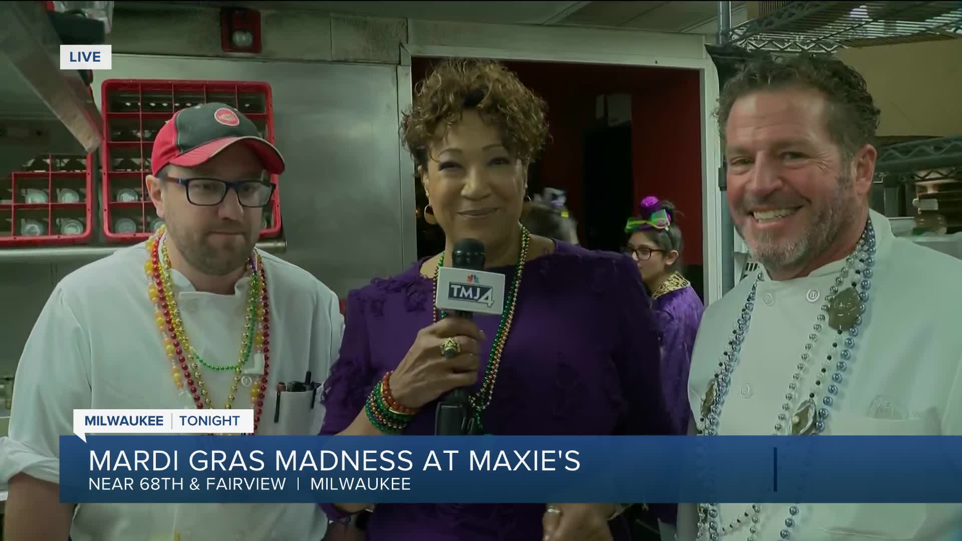 Mardi Gras Madness at Maxie's in Milwaukee