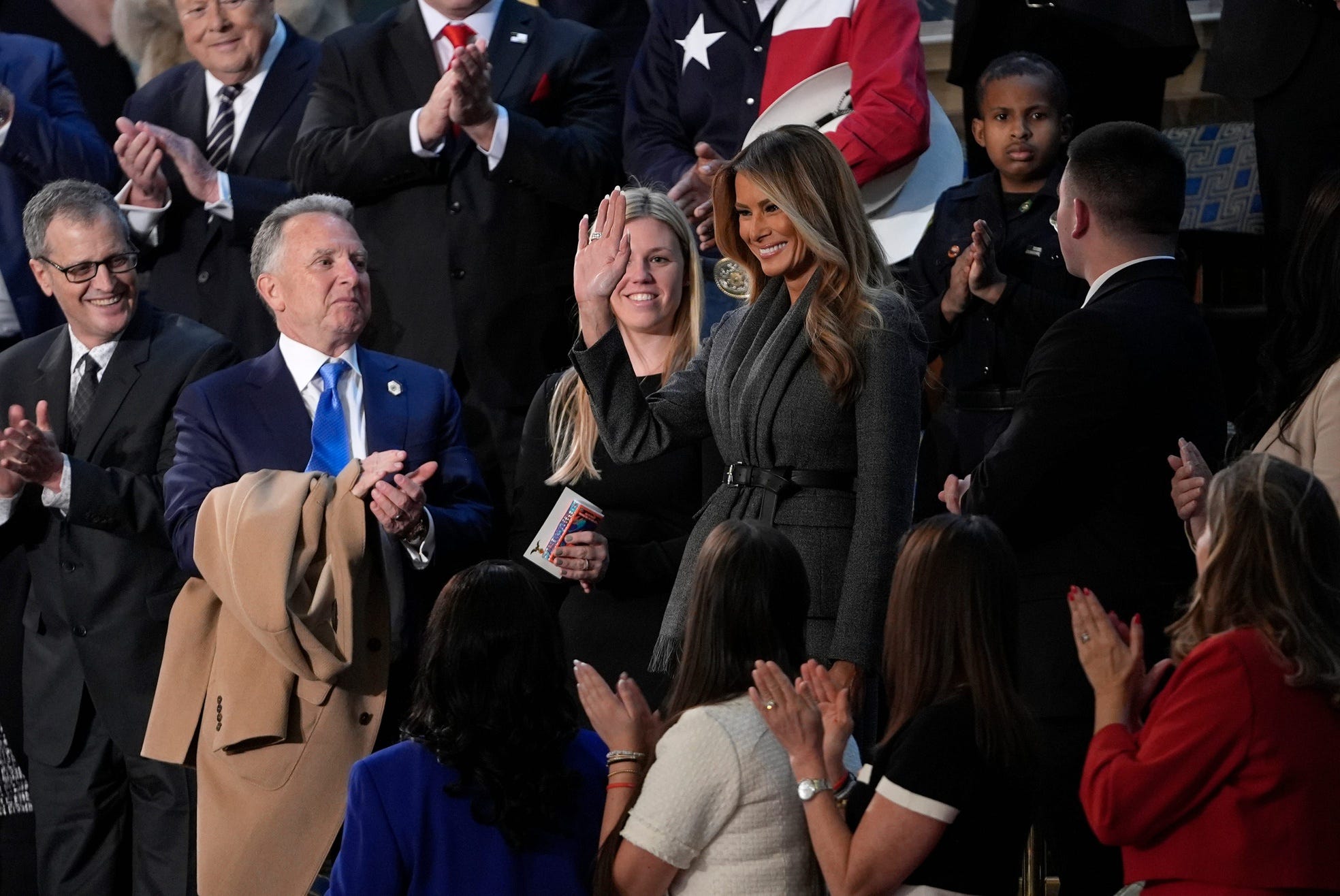 See which Trump family members are in attendance at President's address ...