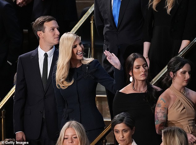 Ivanka and Jared rally to Trump's side for his address to Congress