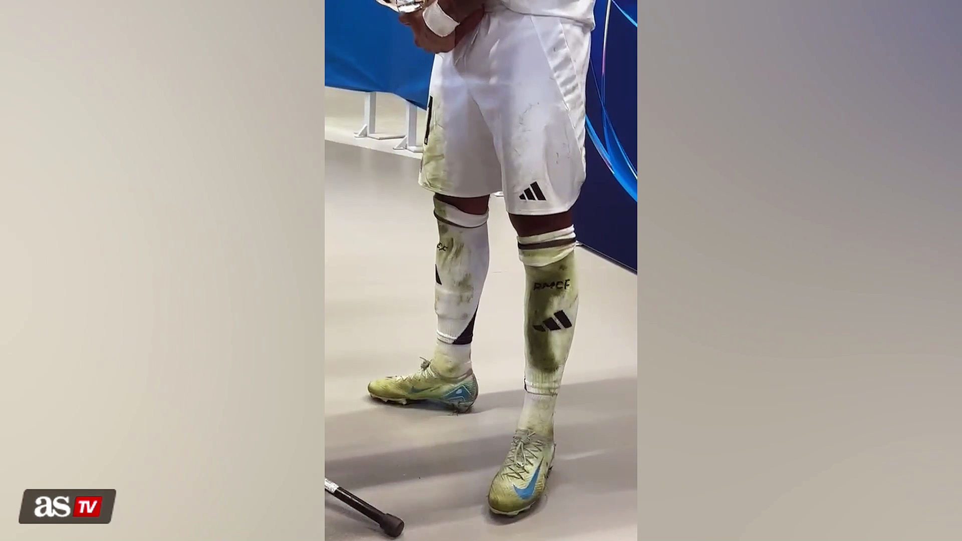 Así salió Rodrygo tras el Real Madrid vs Atlético