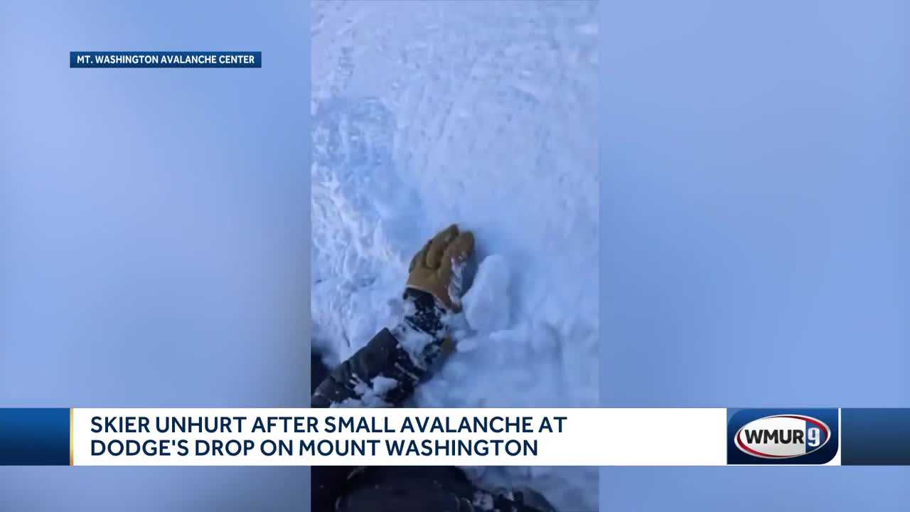 Small avalanche caught on camera at Tuckerman Ravine Ski Area