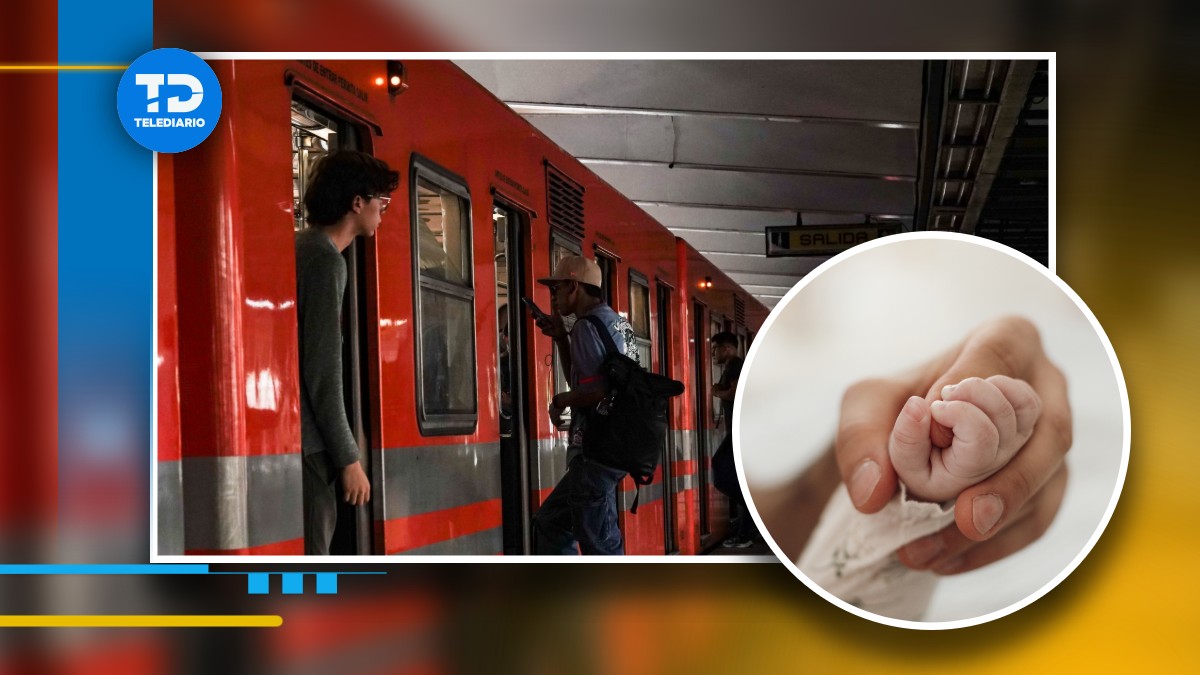 ¡Le salvaron la vida! Policías reaniman a bebé en la estación Cuatro ...