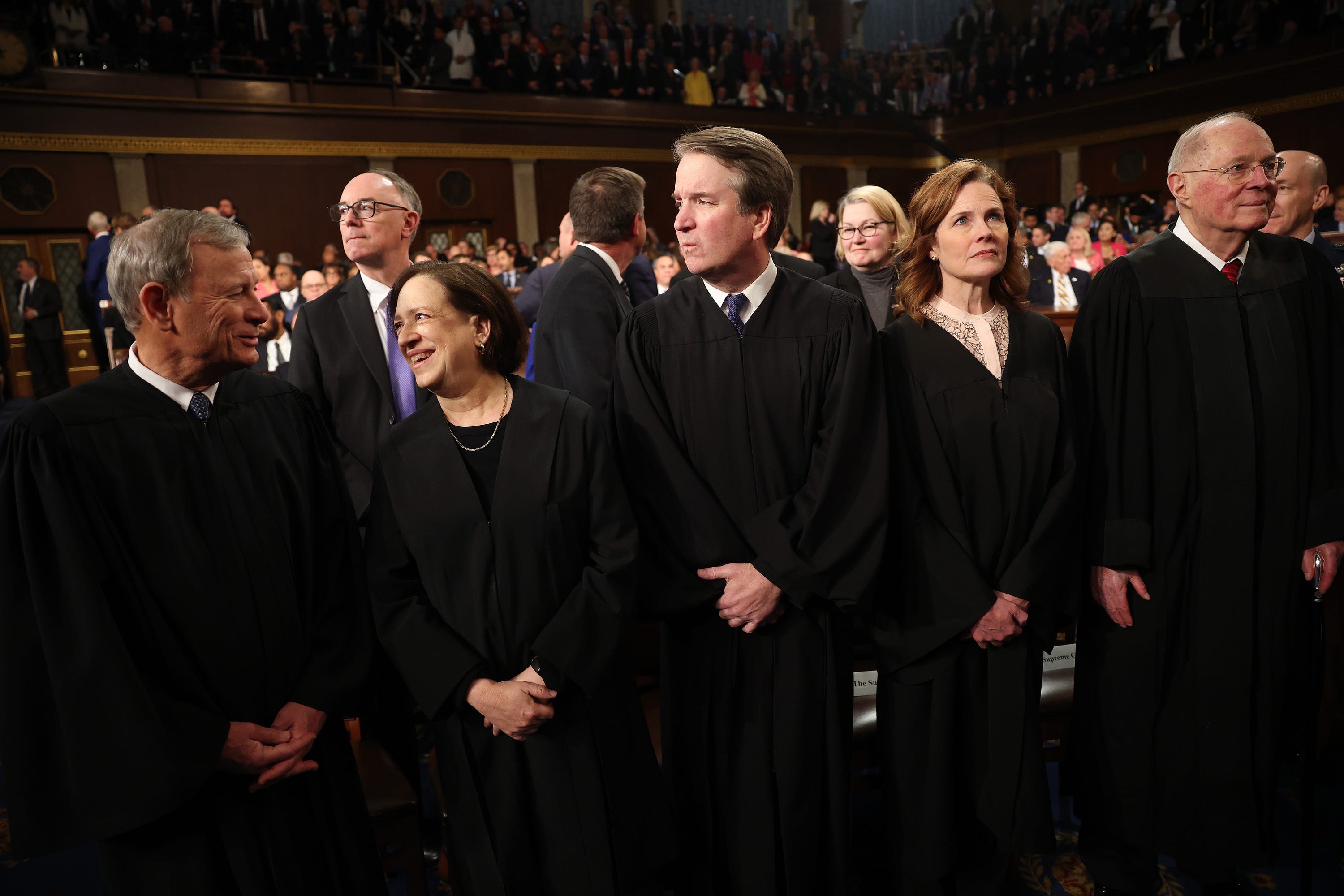 Supreme Court justices attended Trump's address to Congress: Who was there?