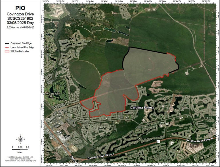 FIRE IN THE FOREST: Authorities reopen International Drive amid wildfire containment efforts