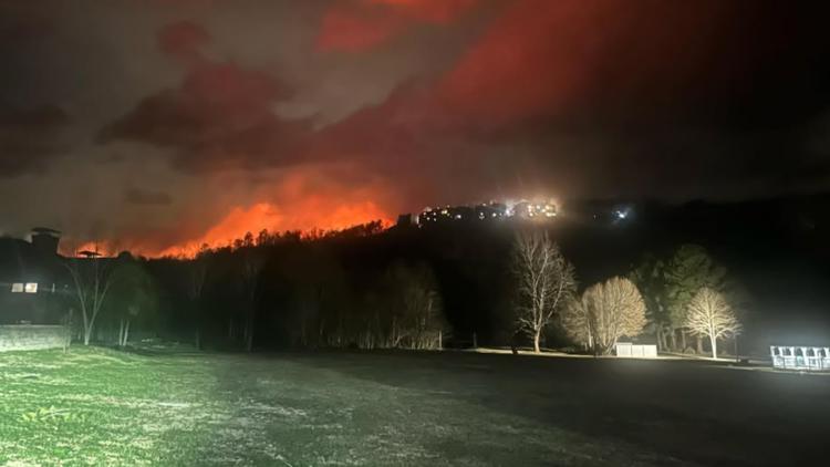 East Parkway Fire near Pittman Center burns 400 acres, rain helps with ...