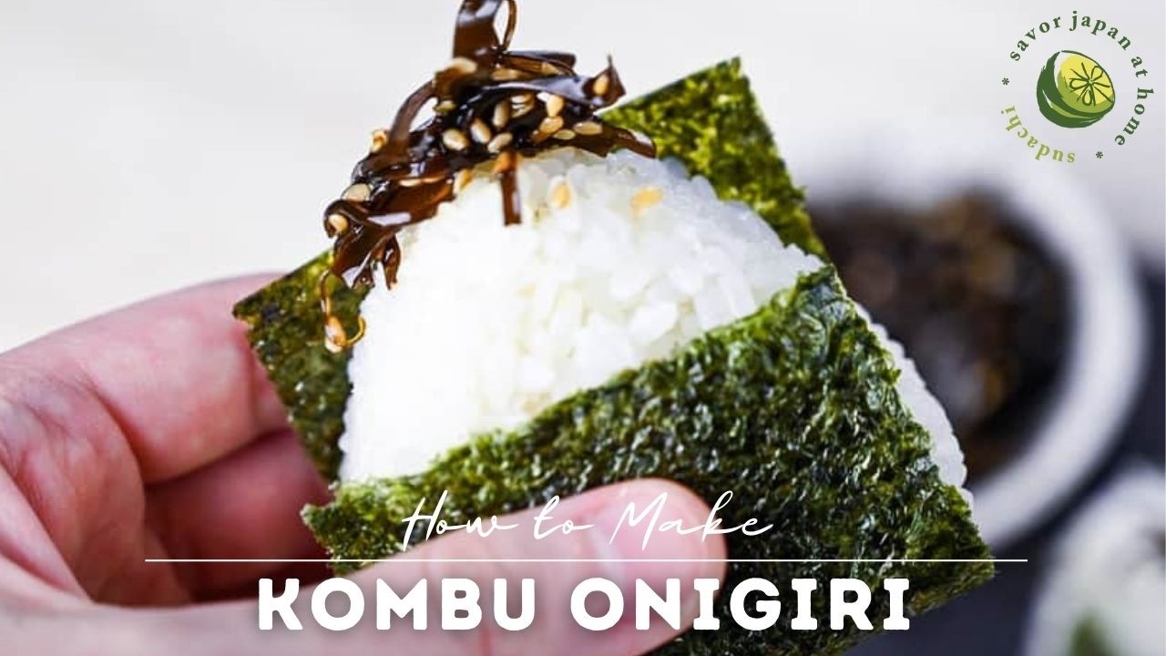 How to Make Kombu Onigiri – Zero-Waste Japanese Rice Balls 🍙
