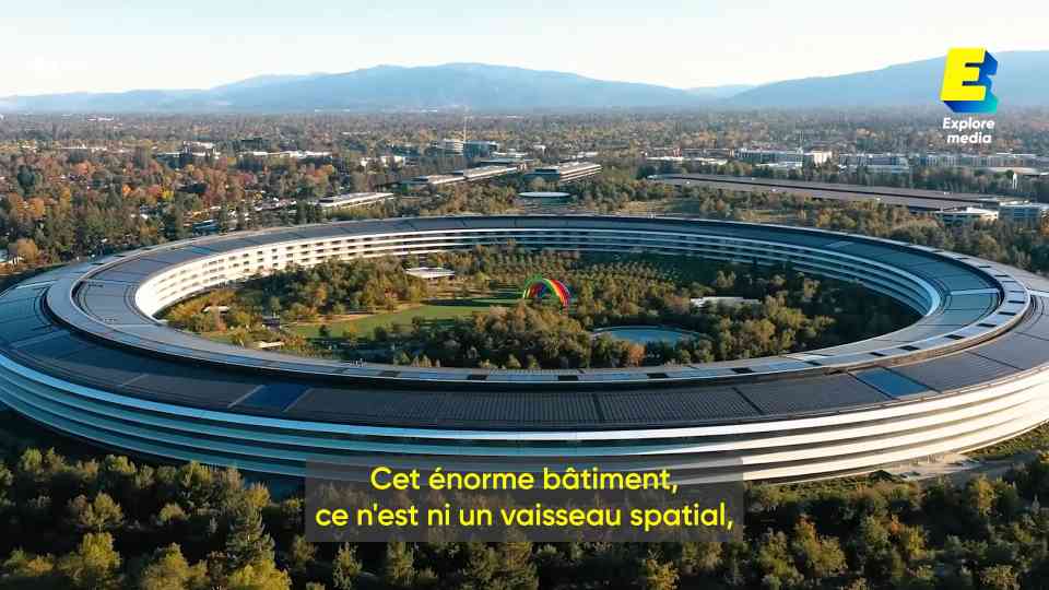 Apple Park : le siège social d'Apple à 5 milliards d'euros