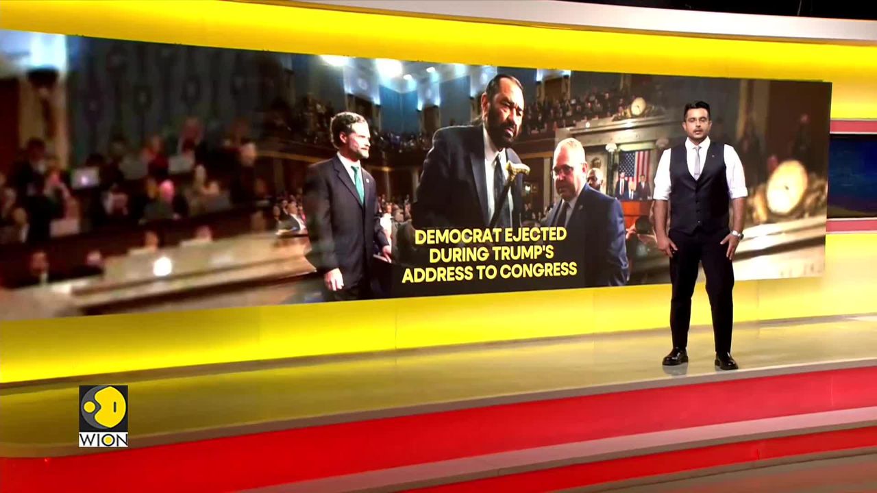 Trump's joint Congress address: Democratic rep. Al green ejected from ...