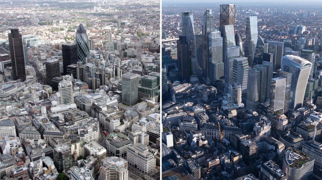 What London’s skyline will look like by 2030 with new 74-storey skyscrapers